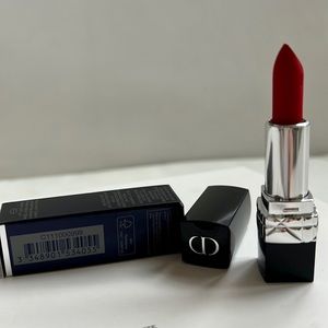 Dior | Makeup | Dior Rouge Dior Lip Color 999 Velvet | Poshmark